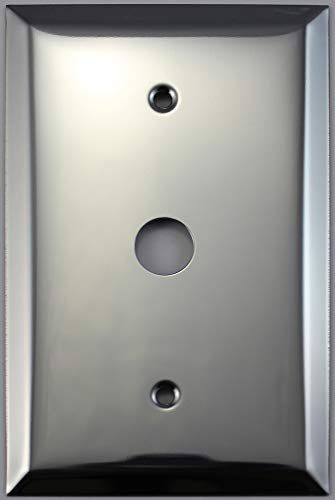 Classic Accents, Inc.: Jumbo Polished Chrome 1 Gang Wall Plate with a 5 ...