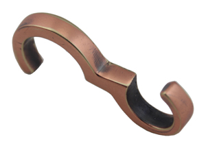 Classic Accents, Inc.: Antique Copper Thin Profile Hook (011C)